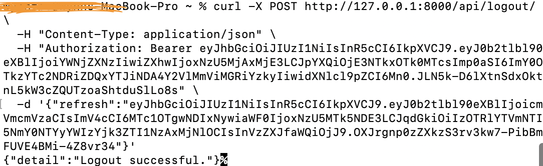 JWT Authentication in Django REST Framework with SimpleJWT 2025